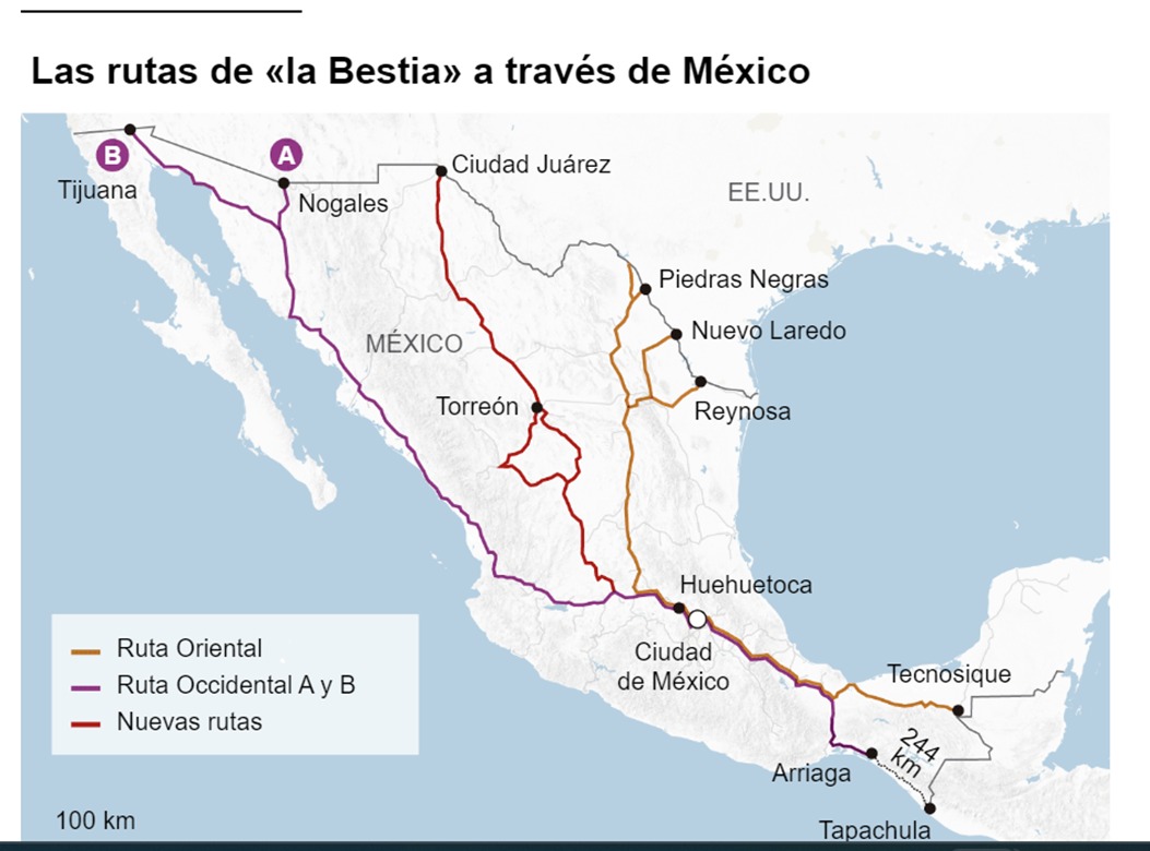 'La bestia' (El tren de la muerte) - Aula de Doctrina Social de la Iglesia